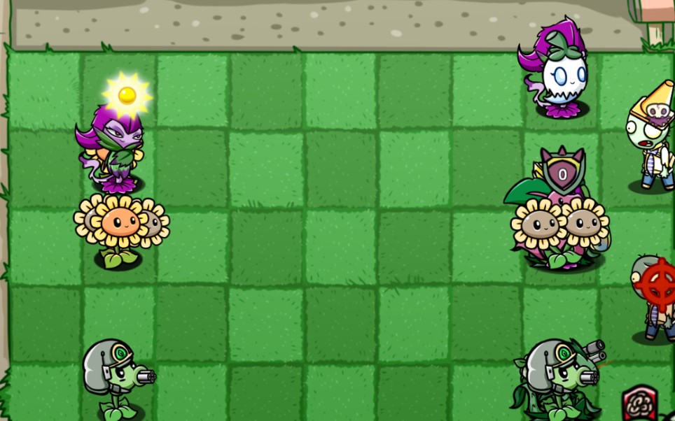 植物大战僵尸bt版:GG大玩家修改植物叠加教程