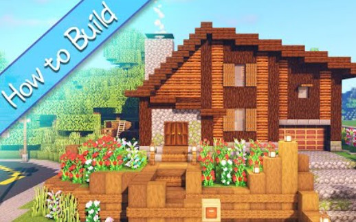 【我的世界】建造一个木质小屋