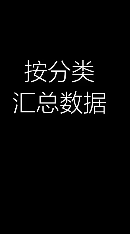 按分类汇总数据并添加序号和分页符#excel #分页符 #数据汇总