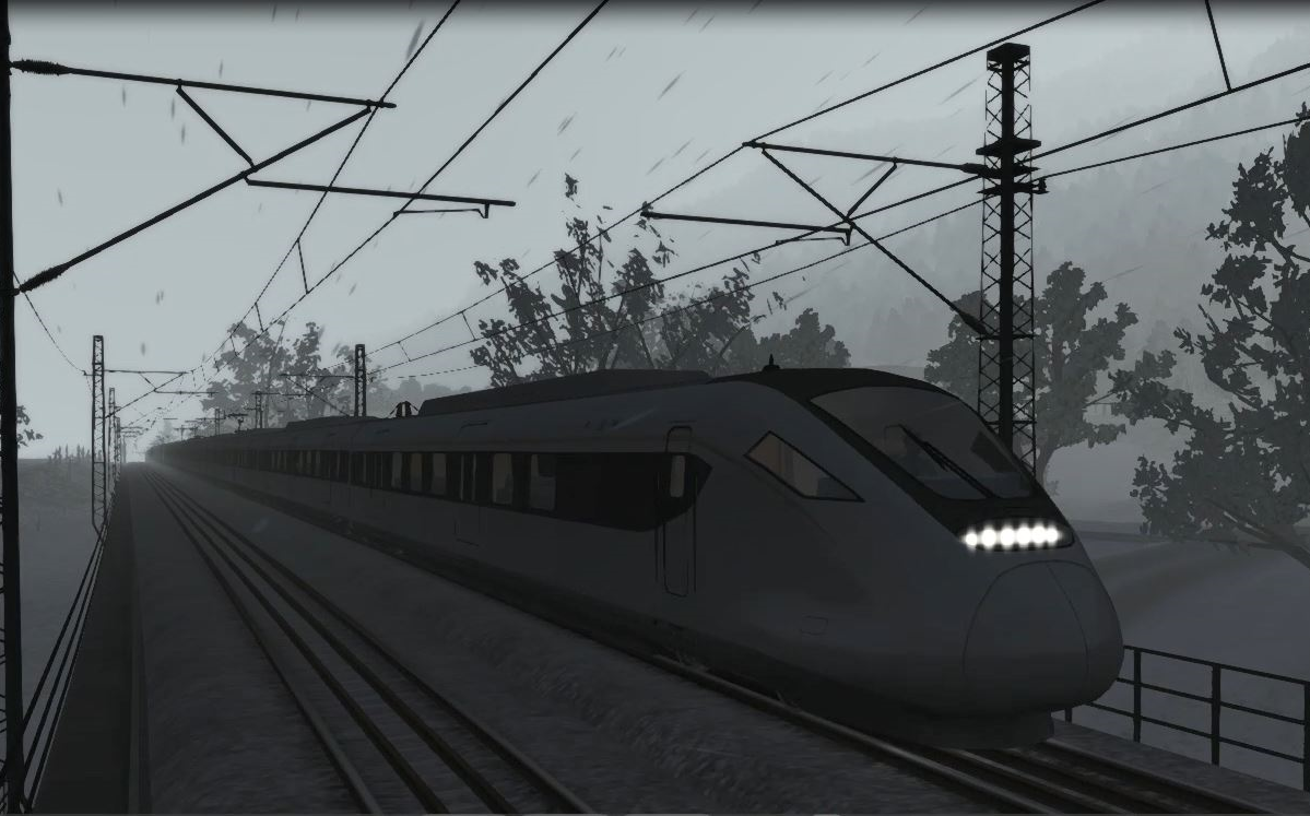 【模拟火车】川西虚拟线路C688次 茂县-汶川区间