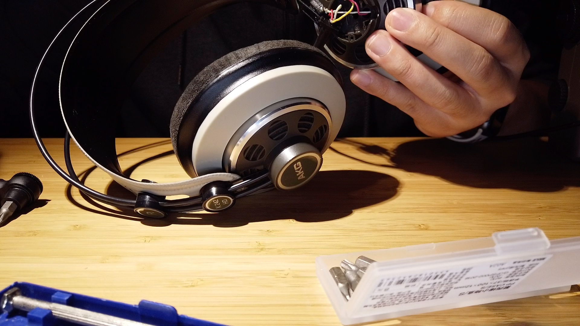 拯救AKG K-242HD 耳机拆解修复