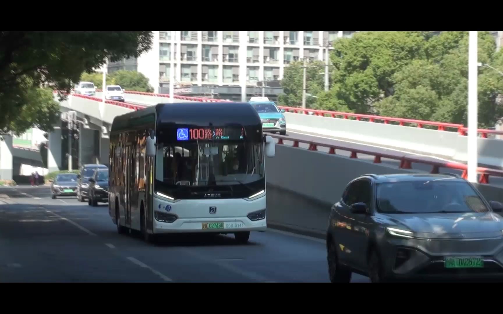 上海公交 巴士一公司 100路 S0S-0141