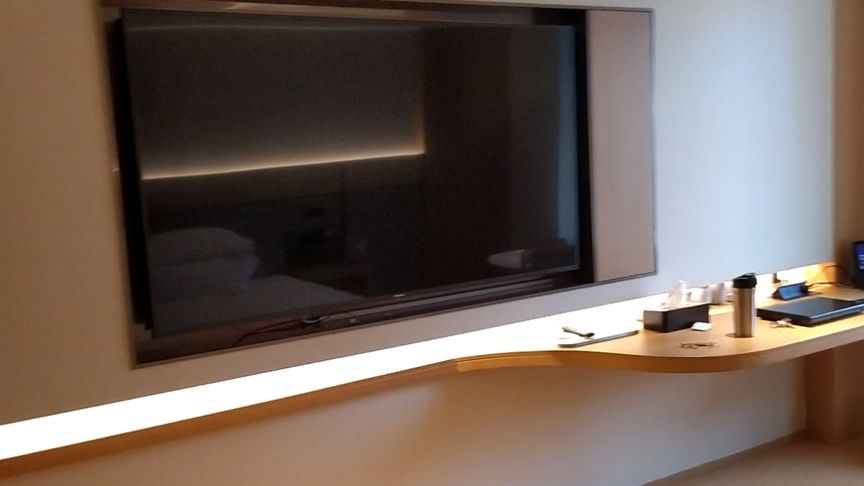 全季酒店智能控制,小度帮你开窗纱开窗帘开灯开空调开电视!