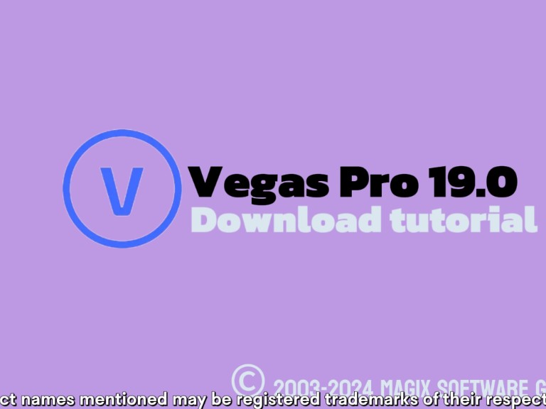 Vegas Pro【19.0】下载&使用教程