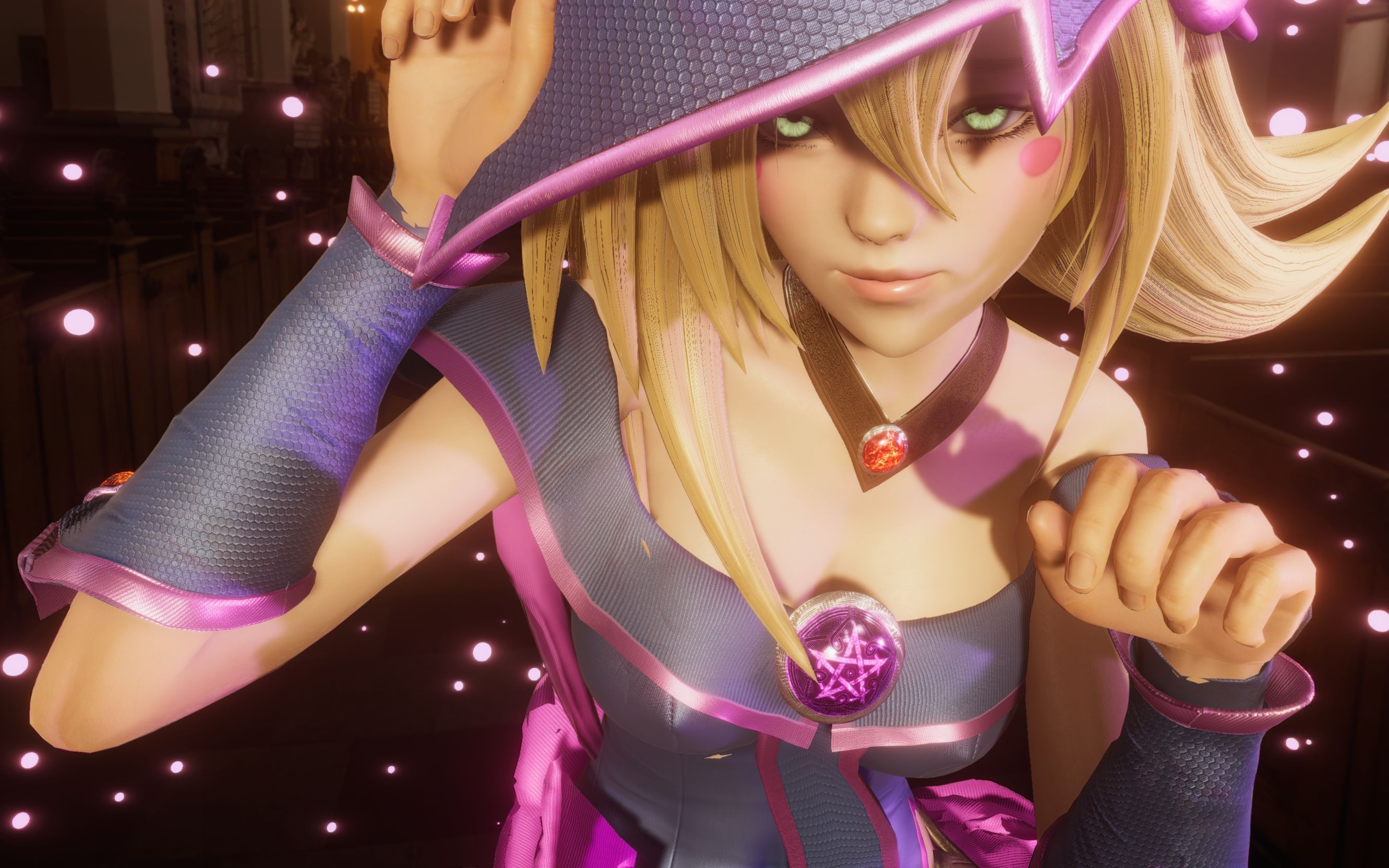 【游戏王】黑魔导女孩3d模型mod