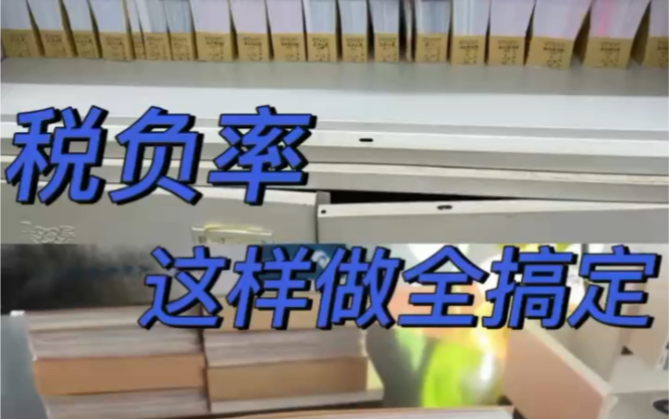 控制税负率并不难,教你一招搞定#负税率 #财务 #会计