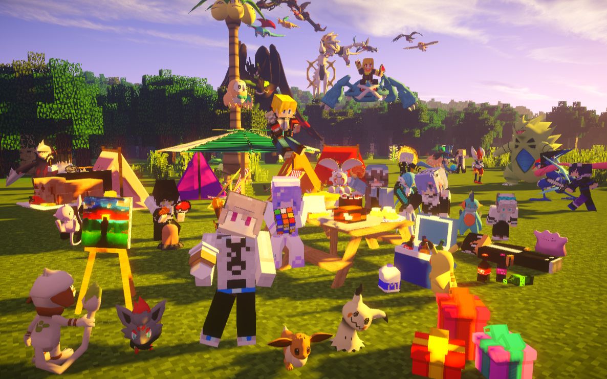 ♤Minecraft♤精灵宝可梦重铸模组♤下载方式+精灵获取+道具的作用与...