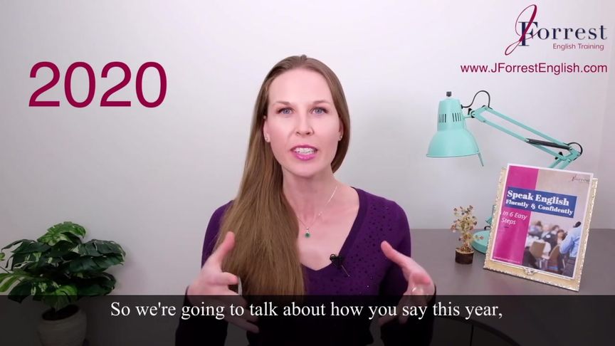 如何用英语口语说出某年的数字?(英文字幕)