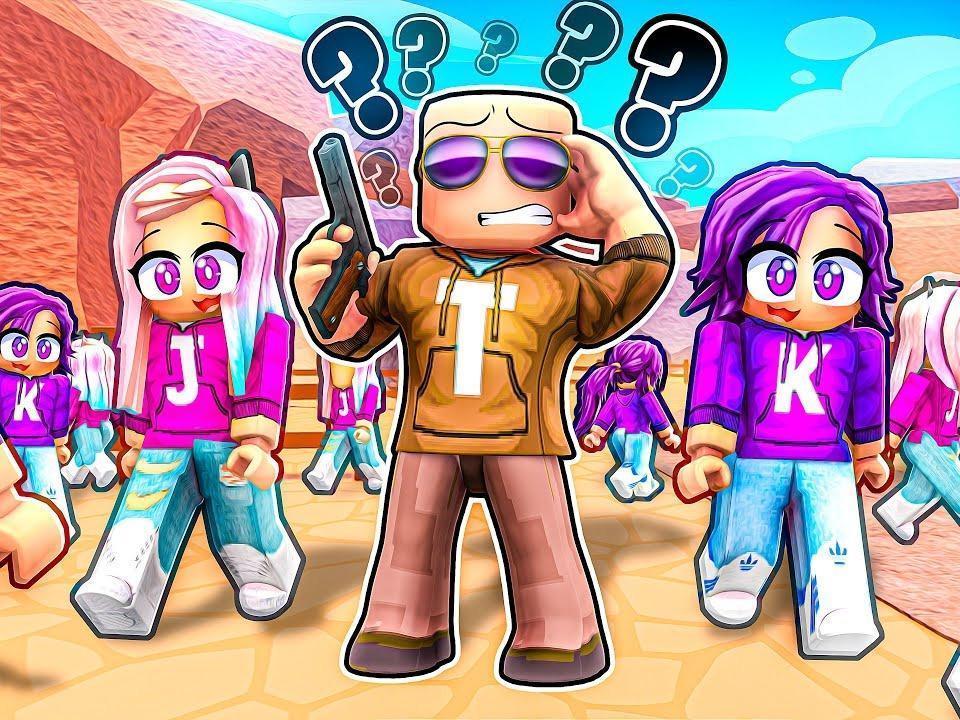 Roblox罪犯模拟器:伪装成NPC堵塞厕所! 真真假假谁能分辨