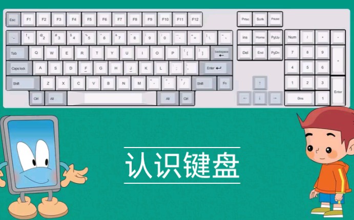 认识键盘