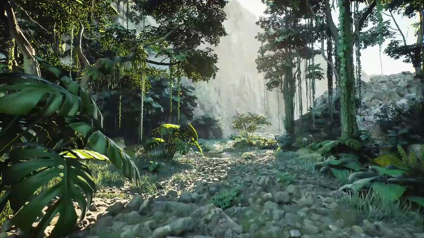 #视觉冲击 #大自然 #大片 #森林 #山居生活 #渲染很努力 #3d动画