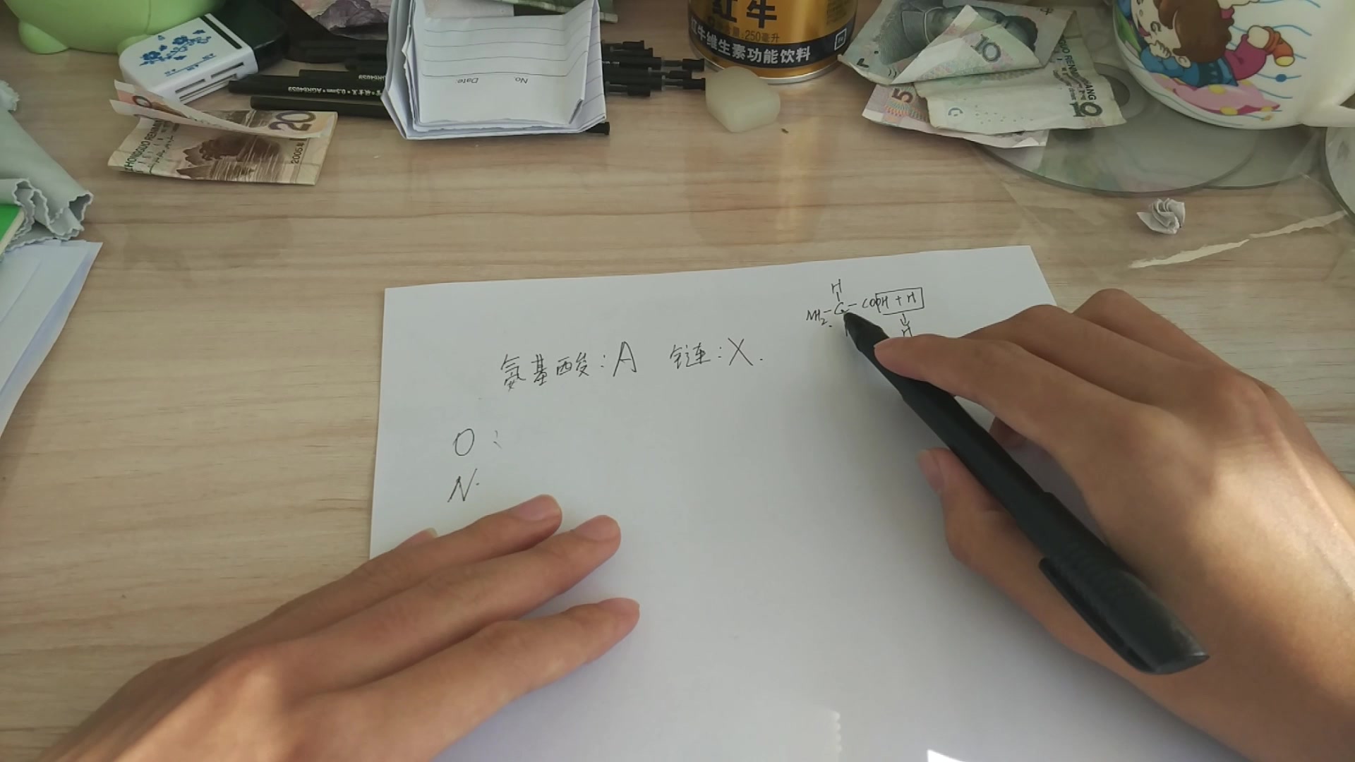 关于蛋白质计算的一些关系