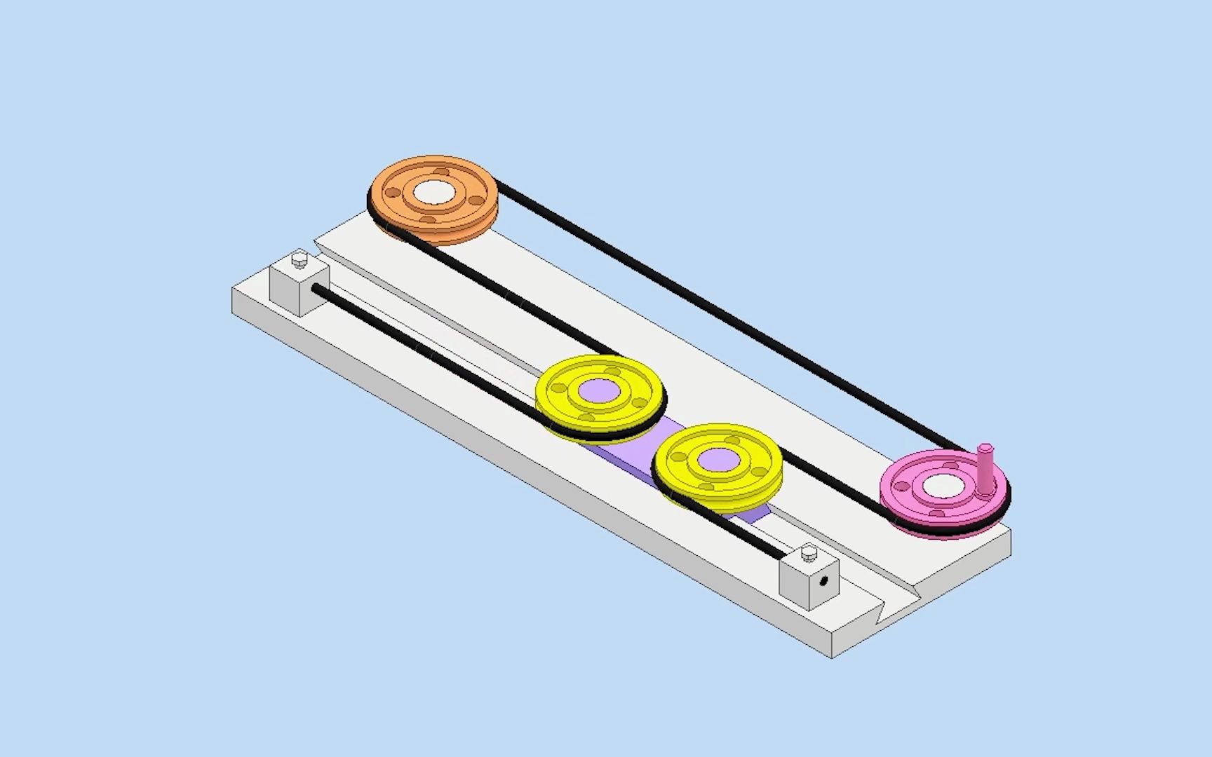 一种线缆控制的往复运动机构,一起看看吧!