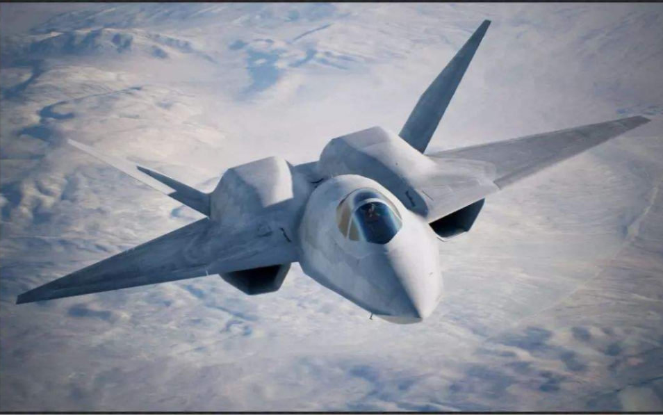 KSP自制YF-23战斗机(海面落叶表+贴地飞行+山间特技)(新人制作,大佬...