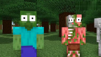 我的世界MC动画:怪物学校《星际穿越》,怪物们打造宇宙飞船飞向太空!