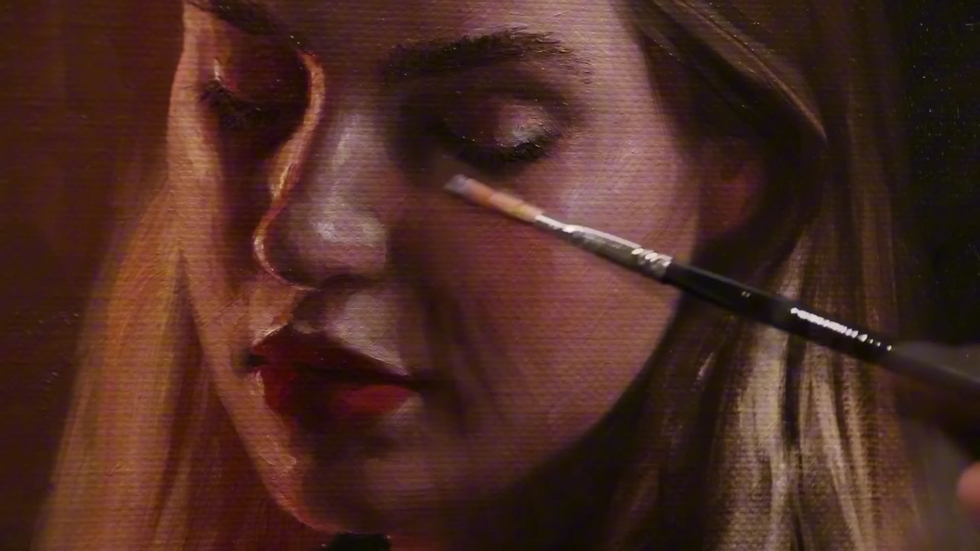 什么?只用4种颜色混合出来的逼真肤色?| 艺术家油画颜色混合演示教程