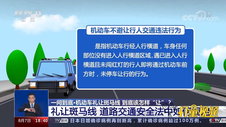 礼让斑马线,道路交通安全法中如何规定?司机们了解下|共同关注
