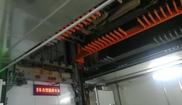 太原邮政大厦连续存取车梳齿塔库,从司机刷卡计时1min[赞]