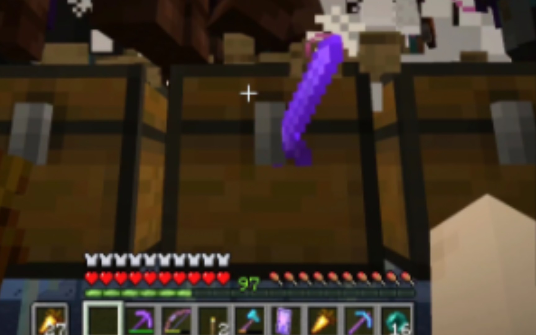 掠夺塔刷怪频率实测(额的圣剑!_我的世界