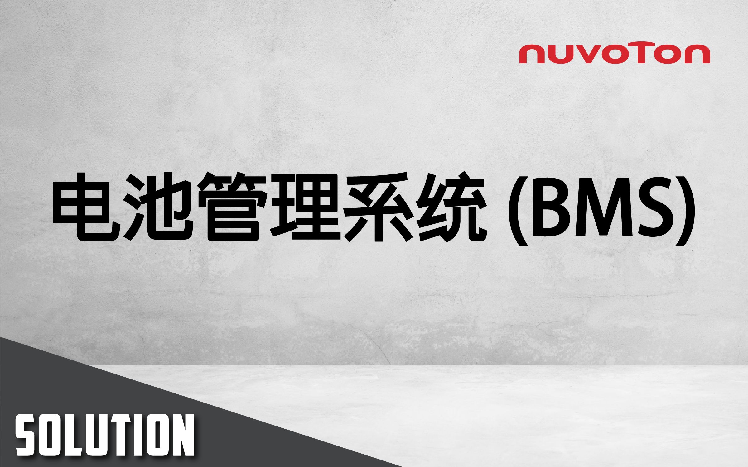 2021 车用与工业物联网峰会 - 电池管理系统 (BMS)