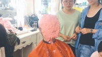 艺峰影视化妆培训学校倒模制作