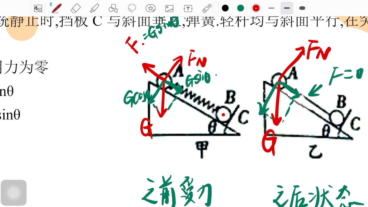 牛顿第二定律瞬时加速度的一道经典题