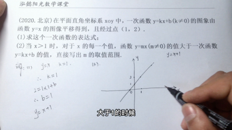 一次函数的平移及一次函数的应用