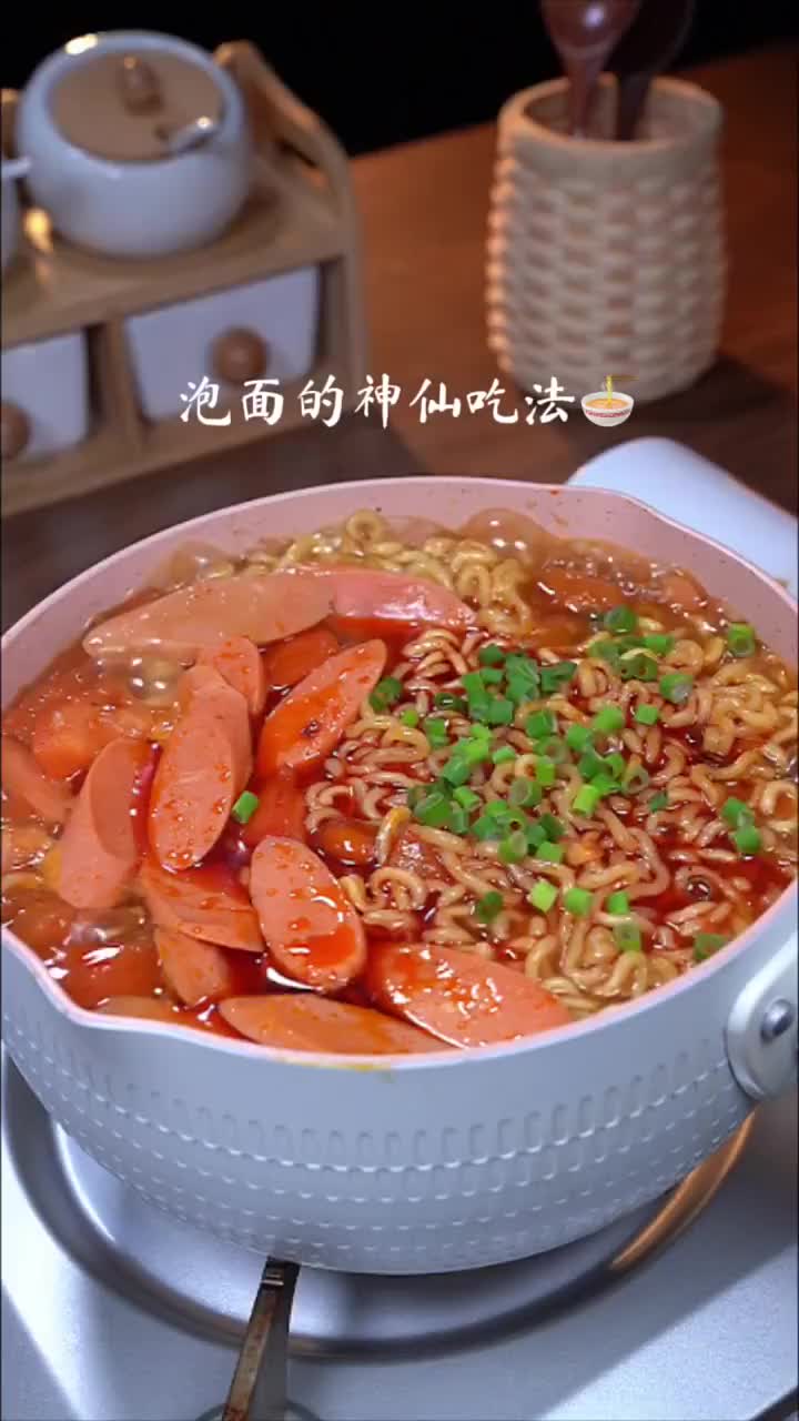 泡面最简单又好吃的做法,真的太绝了 泡面神仙吃法