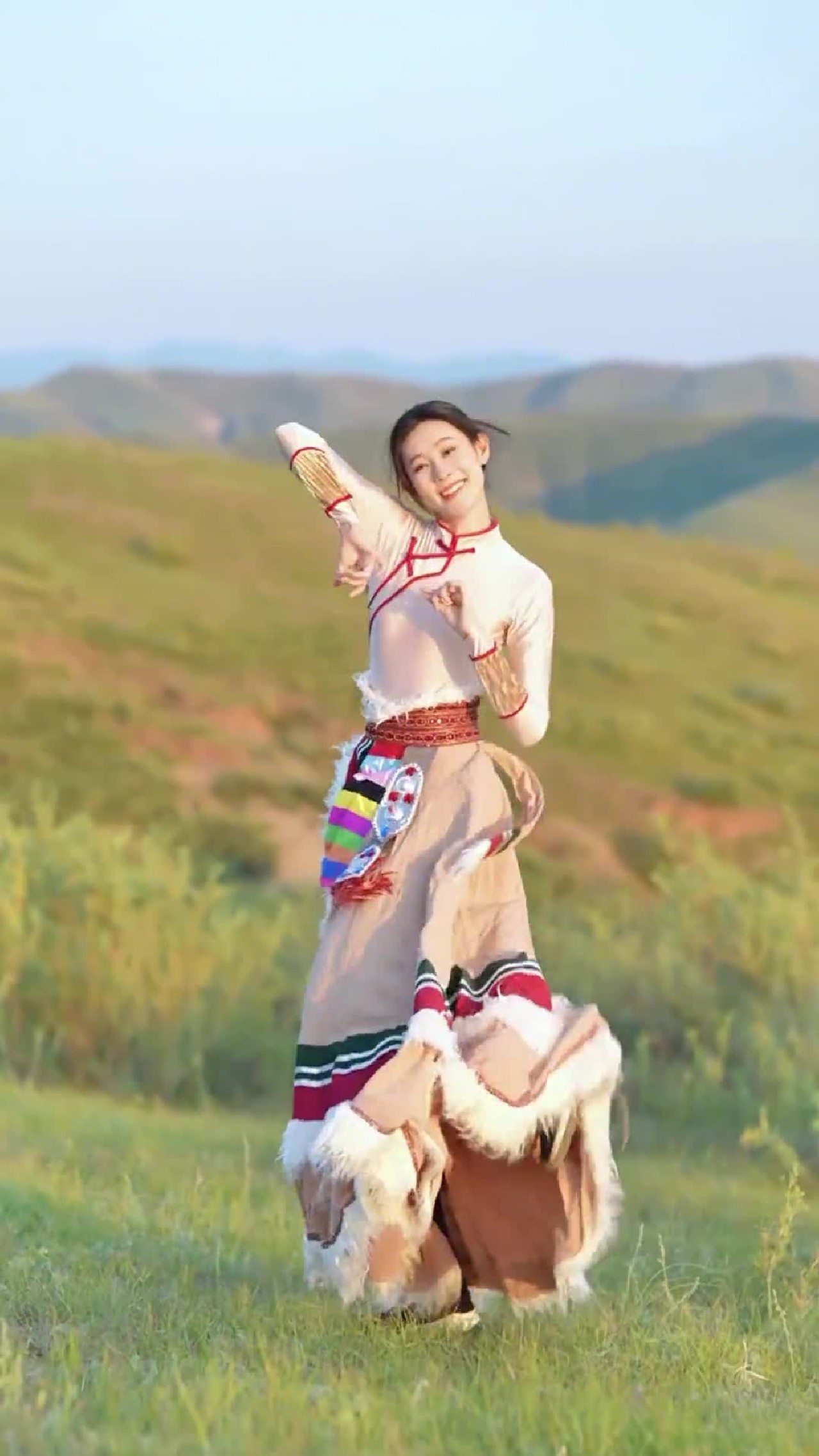 回归自然啦藏族舞洗衣歌洗衣歌踩点舞了不起的中国