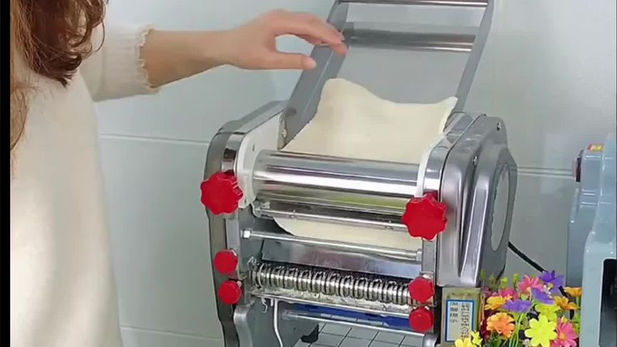 压面机家用小型电动面条机商用全自动新款家庭版不锈钢饺子擀面皮