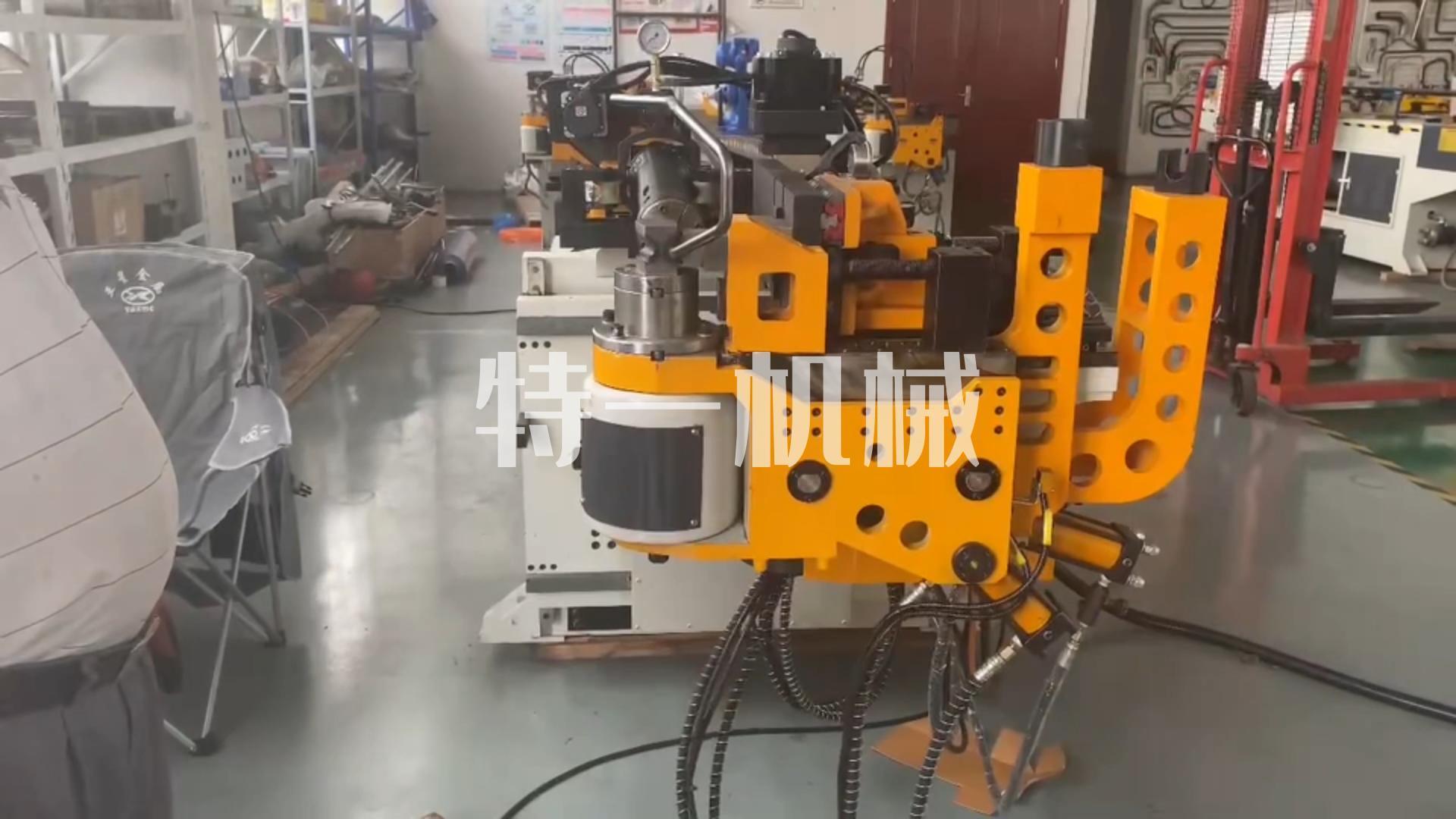 全自动数控弯管机生产厂家试机