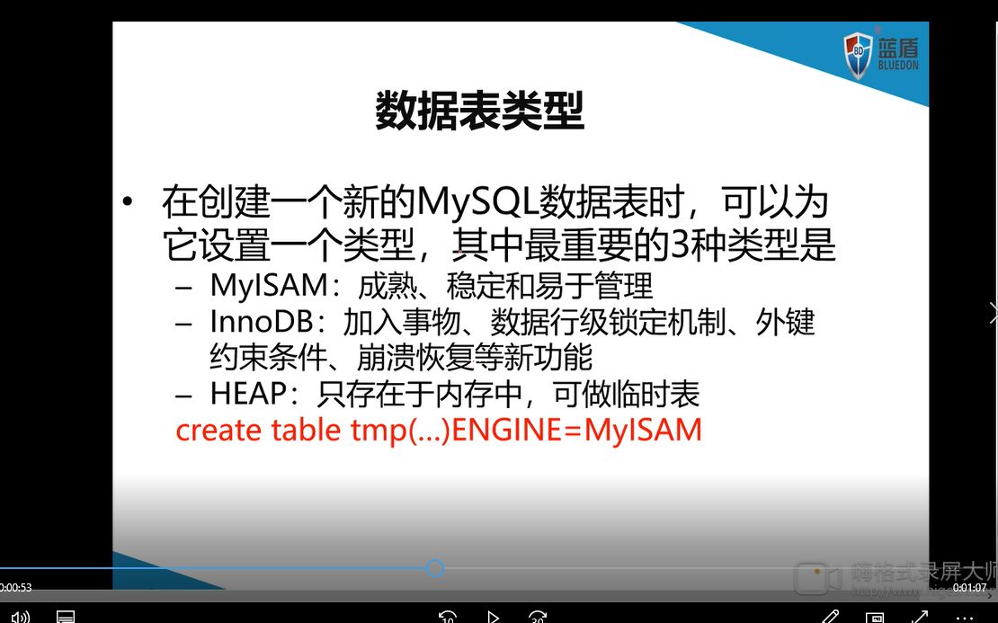 【mysql】数据表类型、主键和外键、增改查删更