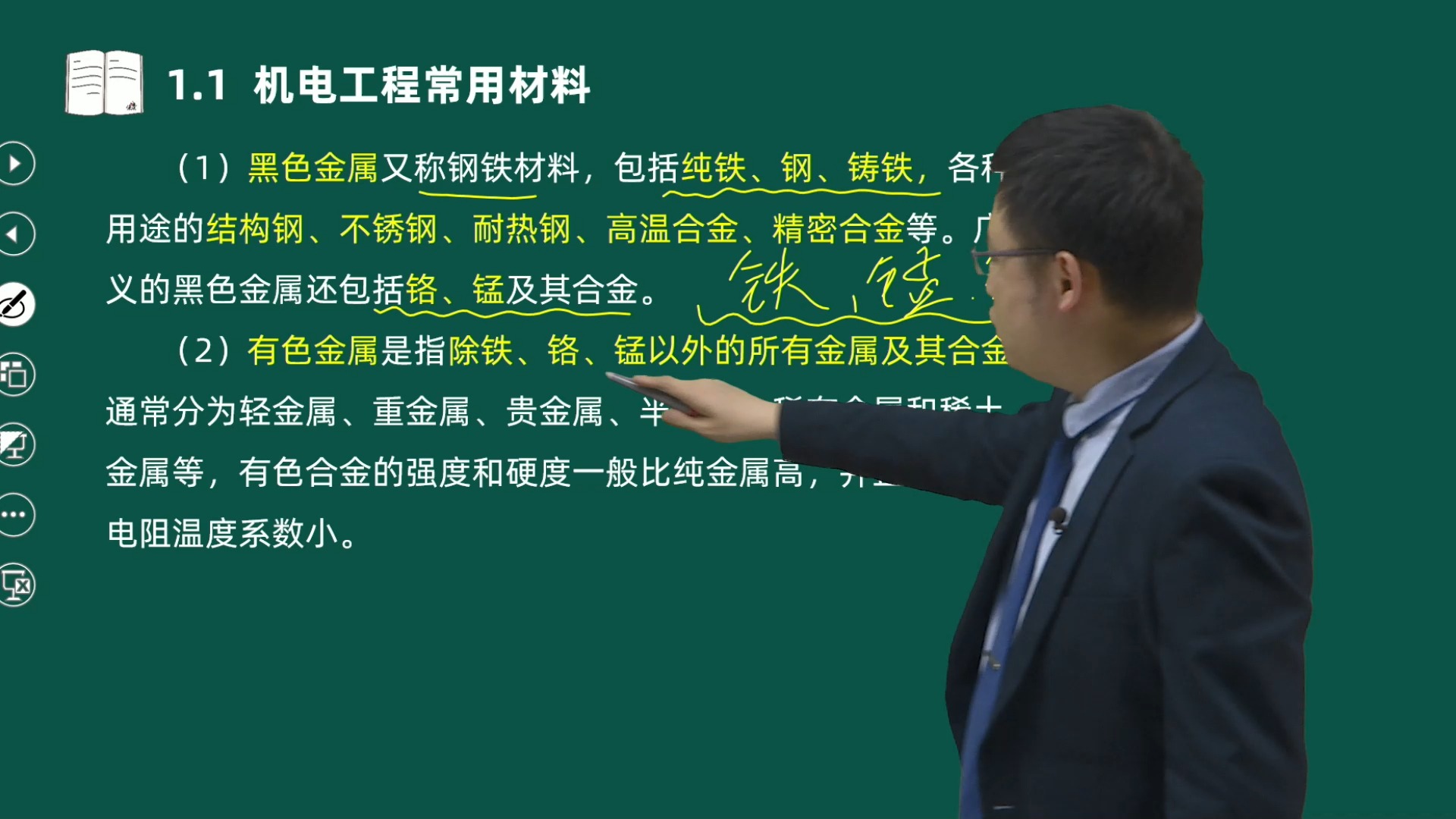 机电工程管理与实务-王克_01-第1章-1.1-机电工程常用材料(一)