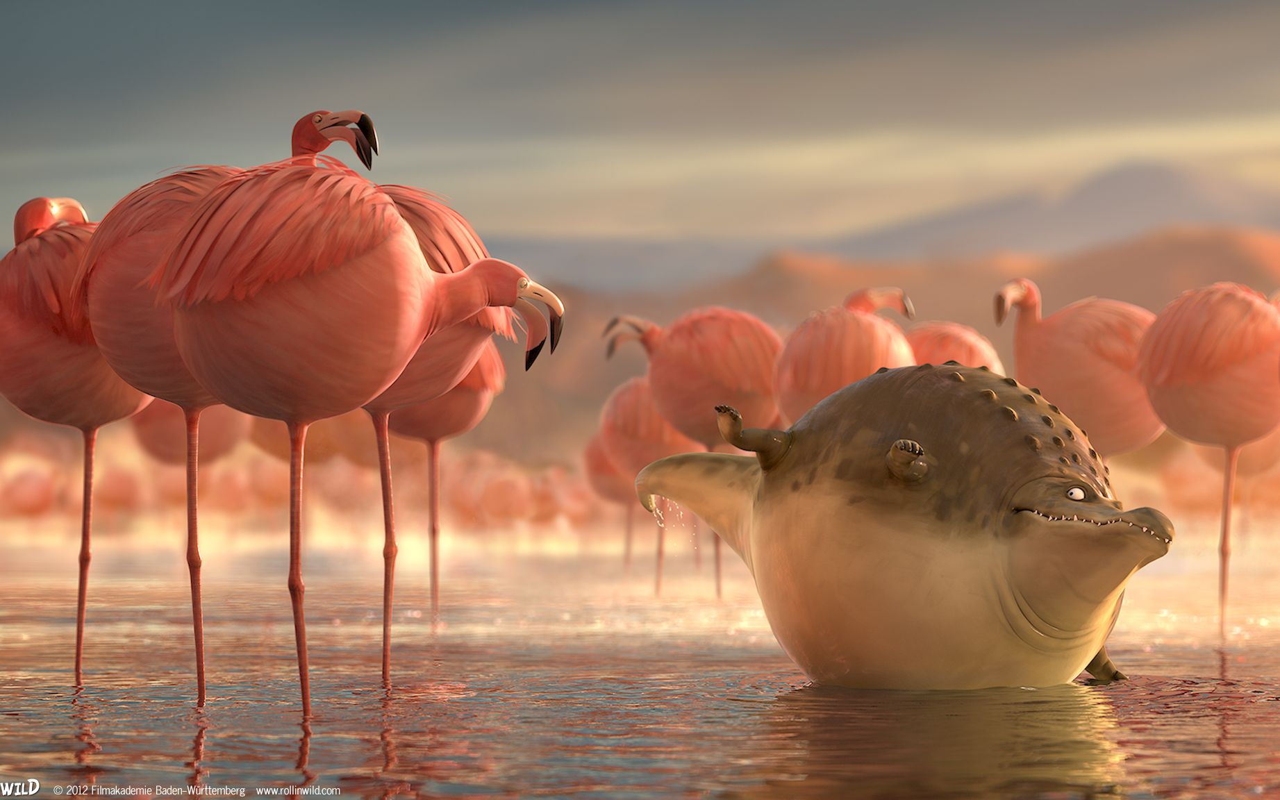 【ROLLIN' WILD】球状动物 3D动画短片全集