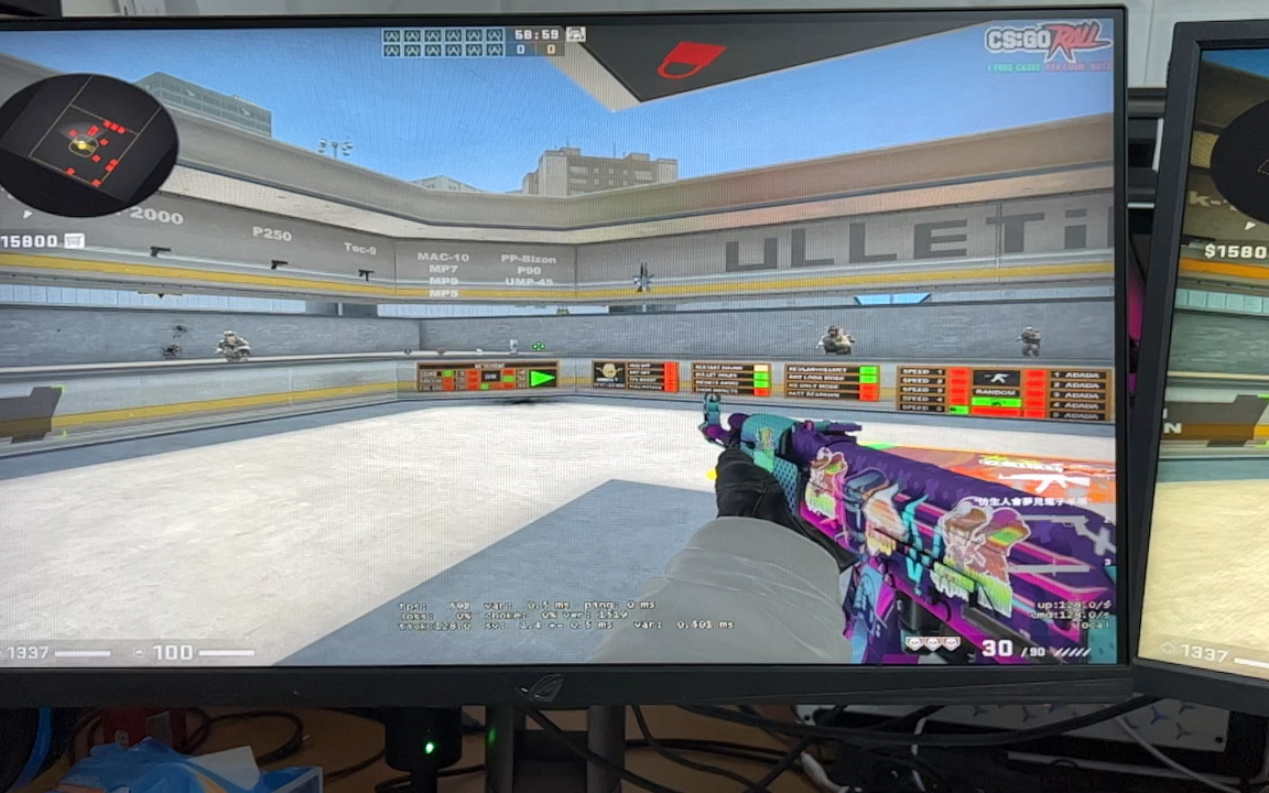 zowie 2566k对比华硕pg259qnr超梦 csgo