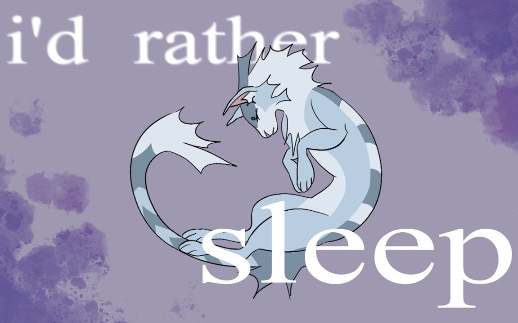 【猫武士】id rather sleep - 鬃霜