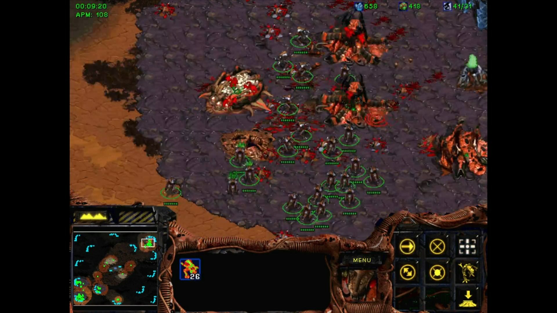 星际争霸1mod:Cosmonarchy Brood War实况#6:我喜欢叫这单位小刺蛇