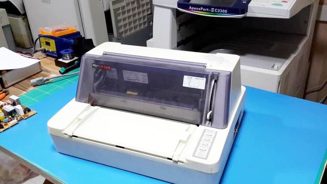 映美针式打印机异响左右撞头的维修视频