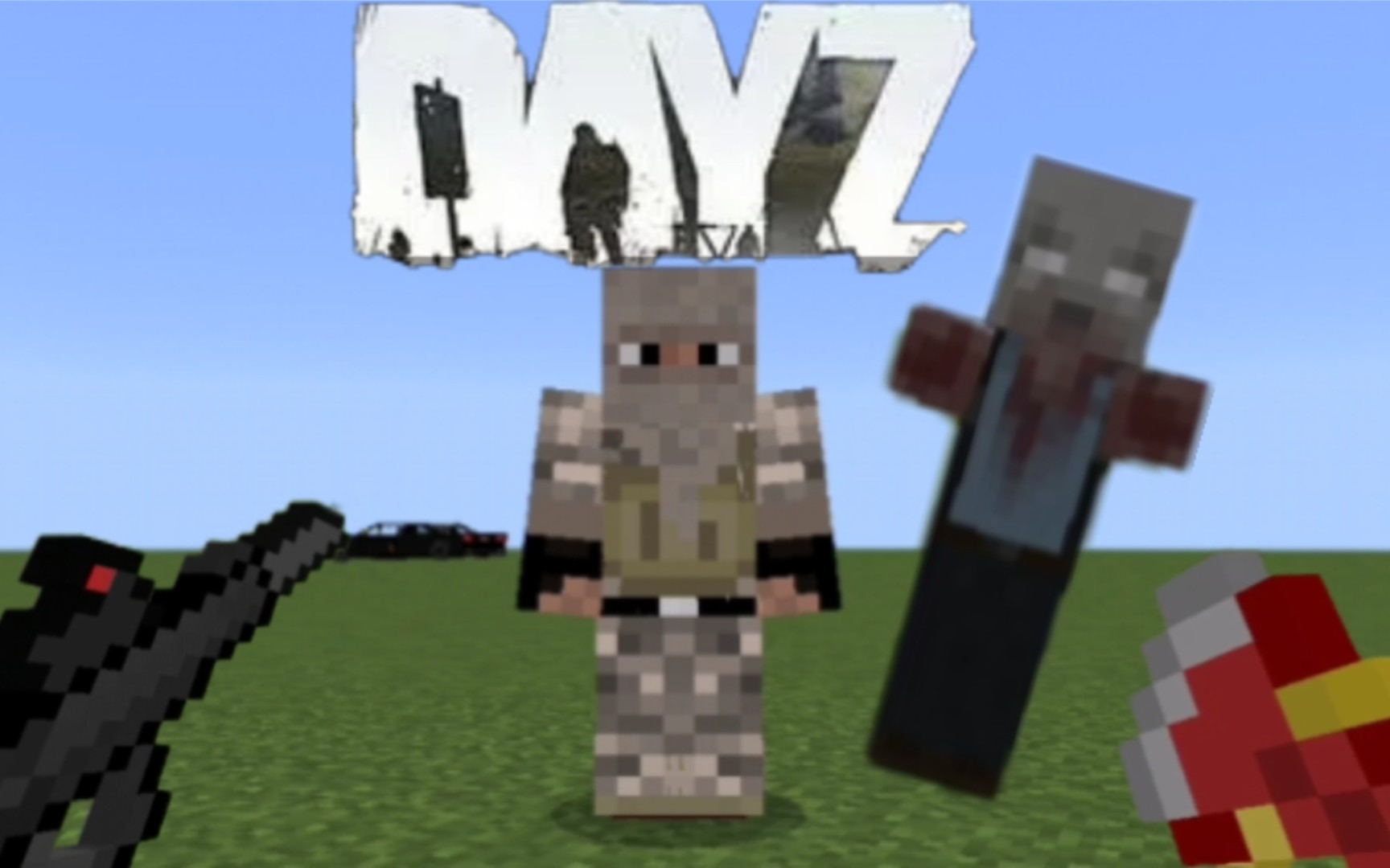 【Minecraft】基岩版自制dayz模组