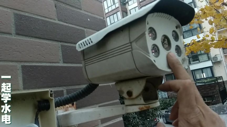 物业电工:监控模拟摄像头不出图像维修,这个是最常见故障