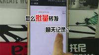 一键批量转发微信聊天记录, 图片和文件! 不占空间, 很简单
