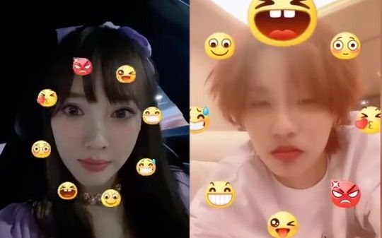 李小璐和陆柯燃的表情包模仿秀,你更喜欢哪一位呢?