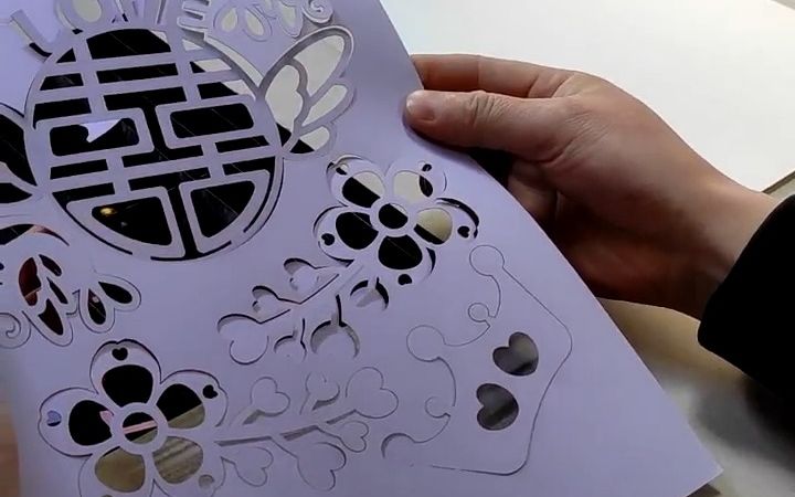 纸品激光打标机 软件控制,图形不受限制,能快速完成各种复杂图形的加工