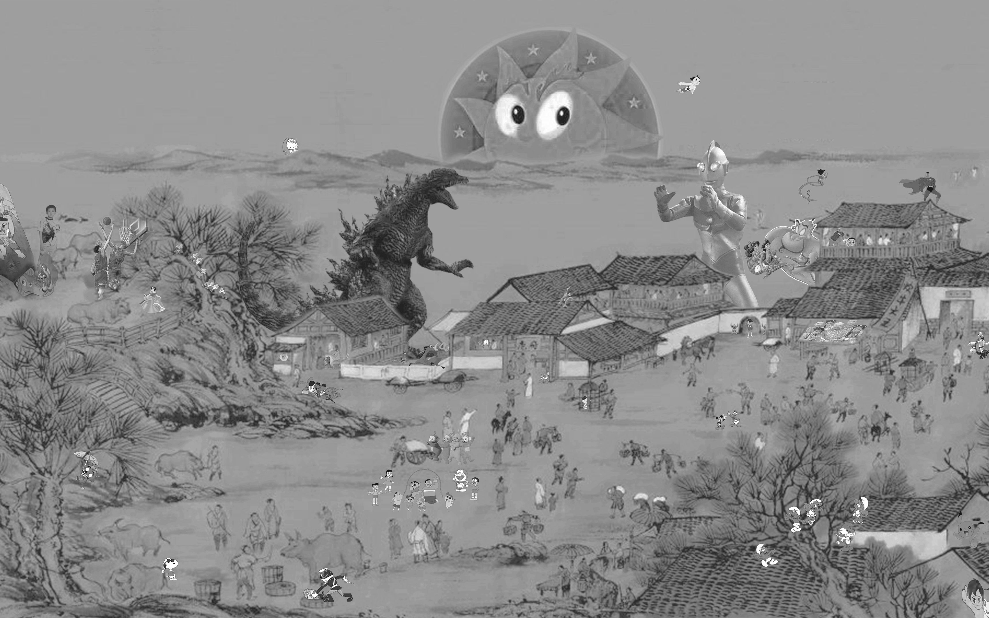 《动画城》混剪 献给童年