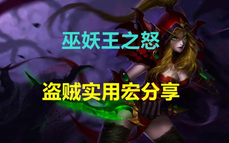 巫妖王之怒 盗贼实用宏分享 魔兽世界怀旧服WLK DZ