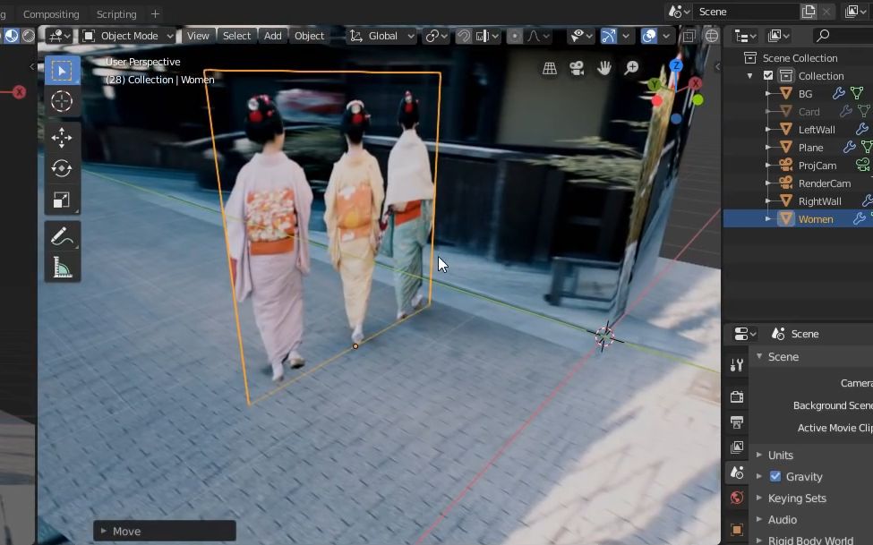 使用开源免费的Blender软件为照片添加3D效果