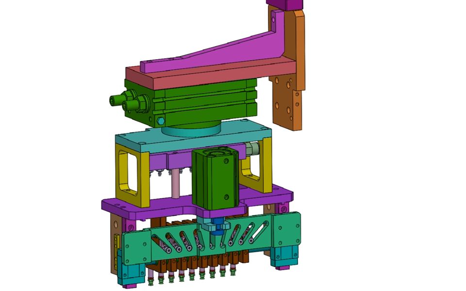 变间距、旋转取料机构中真空吸盘、摆动气缸及直线导轨的应用讲解