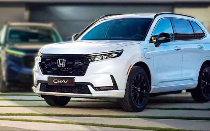2024款本田CRV亮相,外观回归圆润,新增2.0L混动版,配置大升级
