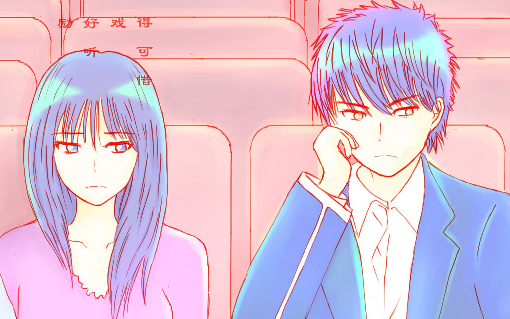 【Sai板绘】只会添蒙版的傻瓜式上色