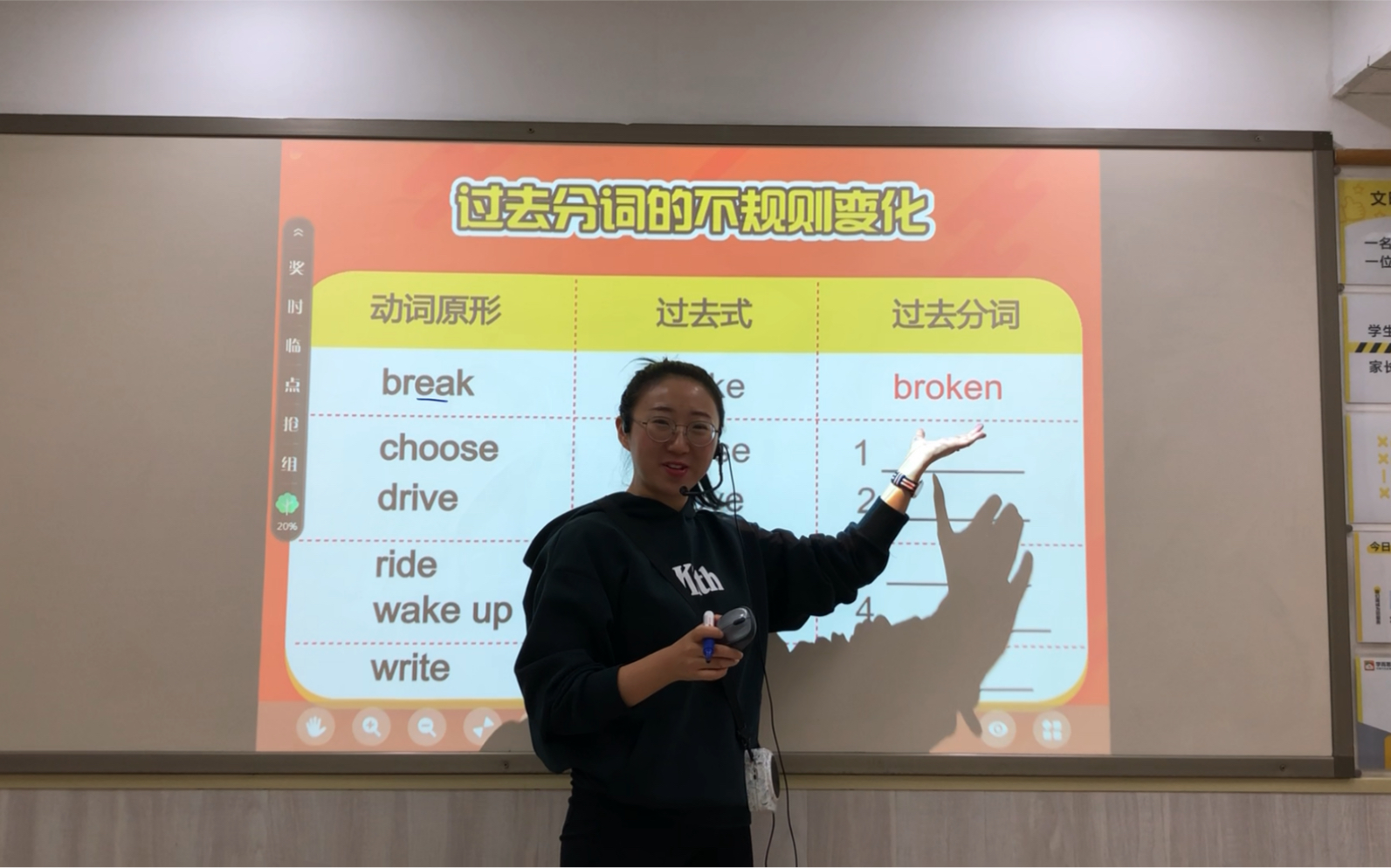 姜行宇Annie老师学霸课KET重难点时态——现在完成时动词过去分词...